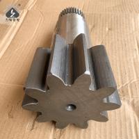 China Excavator Swing Gear Pinion Shaft PC60-7 10 Teeth 34 Keys Final Drive Parts for sale