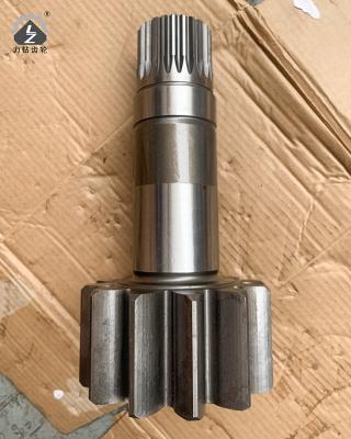 China SH120 Excavator Swing Pinion Gear Shaft 12 Teeth 24 Keys Rotary Drive Spare Part for sale