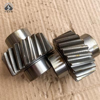 China Excavator Drive Rotary Gearbox PC60 Double Small Oblique Teeth for sale