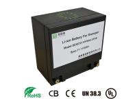 China LiFePO4 12V 40Ah Battery with 10C Discharge Current for UPS and Electric Vehicles - 400A Max Continuous Output for sale