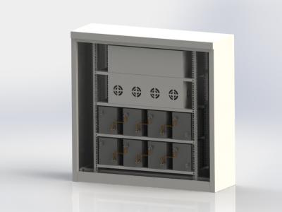China LiFePO4 48V 200Ah Solar Battery Storage System with 2000+ Cycle Life and LCD Display for sale