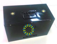 China 48V 100Ah LiFePO4 Deep Cycle Solar Battery with RS232/RS485 Communication for Energy Storage Systems for sale