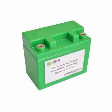 China 12V 4.5Ah LiFePO4 Lithium Battery Pack for Electric Car Starter with 70A Discharge and 1500 Cycle Life for sale