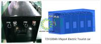 China 72V 100Ah LiFePO4 Lithium Polymer Battery Pack with IP65 Rating and 1.5mm Steel Shell for Electric Taxi & Tricycle for sale
