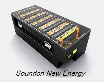 China 384V 200Ah Lithium Ion Battery Pack for Electric Trucks & Buses - 76.8KWh High Power Output with IP54 Protection for sale