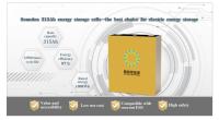 China 315Ah LiFePO4 Lithium Battery 3.2V with 12,500 Cycle Life for Commercial Energy Storage Systems for sale