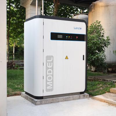 China 229kWh LiFePO4 Air Cooling Energy Storage Cabinet - 100kW Power, 380V Grid Voltage, IP54 Protection for Industrial Applications for sale