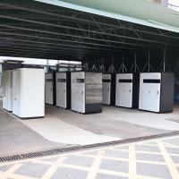 China 229kWh 100kW LiFePO4 Industrial Storage Battery Cabinet | 1500×1300×2300mm IP54 Rated for sale
