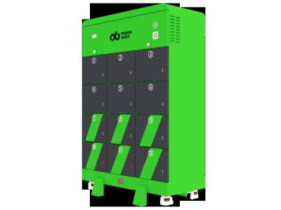 China 12-Slot Battery Swapping Machine for Scooters & Motorcycles - 48V/60V/72V Compatibility with 800W-1500W Charging Power for sale
