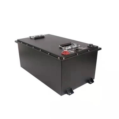 China 72V 100Ah LiFePO4 Electric Vehicle Battery Pack 7.68KWh for Motorcycles and Golf Carts for sale