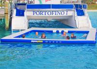 China Double Layer Inflatable Jellyfish Pool with Net 2.5m Diameter for Sea Swimming for sale