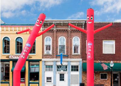 China Custom Logo Inflatable Airman Balloon Sky Dancer Man 3m Tall with Blower for sale