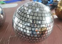 China Inflatable Mirror Ball 0.6m to 6m Diameter Reflective Disco Balloon for Events and Parties for sale