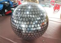 China Inflatable Mirror Disco Ball 0.6m 1.0m PVC Giant Hanging DJ Party Decoration for sale