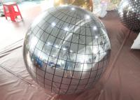 China Giant Inflatable Mirror Disco Ball PVC Floating Sphere Event Decoration 0.6m 1.0m for sale