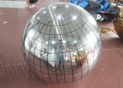 China Giant Inflatable Mirror Disco Ball PVC Floating Sphere Event Decoration 0.6m 1.0m for sale