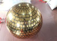 China Custom Inflatable Mirror Ball 0.6m to 8m Diameter Reflective PVC Disco Ball for Party Wedding Stage Decoration for sale