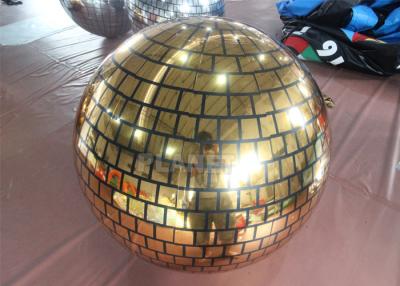 China Custom Inflatable Mirror Ball 0.6m to 8m Diameter Reflective PVC Disco Ball for Party Wedding Stage Decoration for sale