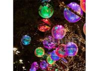 China Customized Hanging Inflatable Mirror Ball 0.3mm PVC Colorful Reflective Balloon for Event Decoration for sale