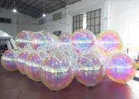 China Giant Inflatable Mirror Ball PVC Reflective Decoration 1m 2m Sizes for Wedding Party for sale