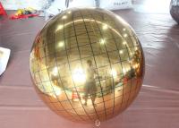 China Hanging Inflatable Mirror Disco Ball Sphere PVC Party Decoration 1.2m 2.0m for sale