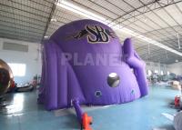 China Custom Inflatable Football Helmet Tunnel 22ft x 17ft x 17ft PVC Oxford for sale