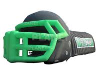 China Custom Inflatable Football Helmet & Tunnel - 22ft x 17ft x 17ft Team Branding Solution with Custom Printing for sale