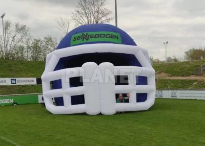 China Custom Inflatable Football Helmet Tunnel 22ft 24ft High School Team Entrance for Sport Events for sale