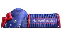China Custom Inflatable Football Helmet Tunnel 22ft 24ft High School Team Entrance for Sport Events for sale