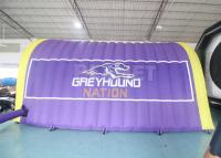 China Custom Inflatable Football Helmet Tunnel 22ft x 17ft x 17ft for Team Entrance for sale