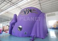 China Custom Inflatable Football Helmet Tunnel 22ft x 17ft x 17ft for Team Entrance for sale