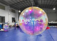 China Inflatable Mirror Disco Ball PVC Christmas Decoration 0.6m to 6m Custom Size for sale