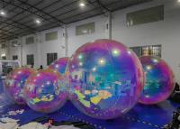China Customized Reflective Mirror Balloons 1m Diameter Inflatable PVC Event Decor with 3-Year Warranty for sale