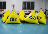 China Custom Inflatable Safety Buoy 1.5m PVC Water Marker Buoy for Racing Events for sale