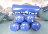China Heavy Duty PVC Inflatable Boat Fender 1.2mm Marine Rubber Bumper with D-Rings for sale