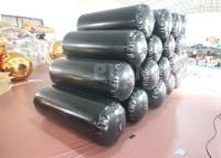 China Black PVC Inflatable Marine Boat Fender 30cm 40cm Floating Dock Bumper for Yacht Protection for sale