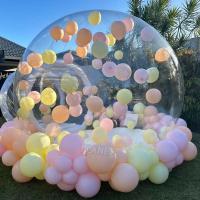 China Commercial Giant Transparent Inflatable Bubble Tent 4m Dia Outdoor Camping Dome for sale