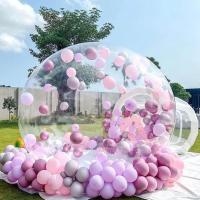 China Inflatable Bubble Tent 4m Diameter with 2m Tunnel for Outdoor Camping Events for sale
