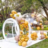 China Inflatable Bubble Tent 4m Diameter with 2m Tunnel for Outdoor Camping Events for sale
