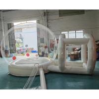 China Inflatable Bubble Bounce House 10FT PVC Dome Tent for Outdoor Party with Blower for sale