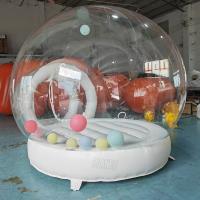 China Inflatable Bubble Bounce House 10FT PVC Dome Tent for Outdoor Party with Blower for sale
