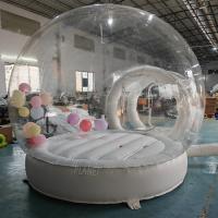 China Inflatable Bubble Bounce House 10FT PVC Dome Tent for Outdoor Party with Blower for sale