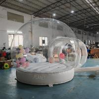 China Inflatable Bubble Bounce House 10FT PVC Dome Tent for Outdoor Party with Blower for sale