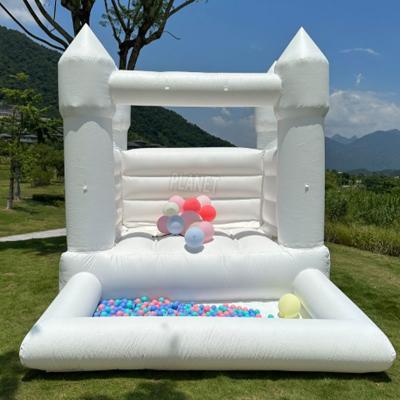 China Kids Party Mini Bounce House with Ball Pit - 150kg Capacity Inflatable Bouncy Castle for Outdoor Events for sale