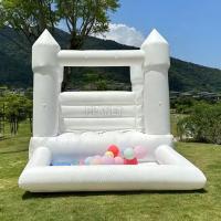 China Kids Party Mini Bounce House with Ball Pit - 150kg Capacity Inflatable Bouncy Castle for Outdoor Events for sale
