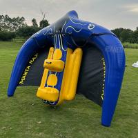 China Inflatable Manta Ray Towable Water Tube 3.6m x 2.4m PVC Flying Kite for Adults Water Sports for sale