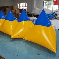 China Custom Inflatable Paintball Bunkers Air Bunker Shooting Obstacle Barrier 1pc for sale