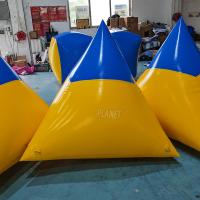 China Custom Inflatable Paintball Bunkers Air Bunker Shooting Obstacle Barrier 1pc for sale