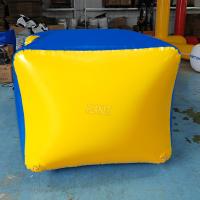 China Custom Inflatable Paintball Bunkers Air Bunker Shooting Obstacle Barrier 1pc for sale