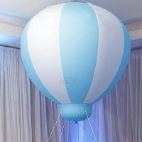 China Outdoor Inflatable Hot Air Balloon 4ft 6ft PVC Decoration with Standing Frame for Baby Shower Party for sale